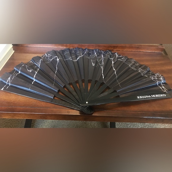 Other | Goth Inspired Folding Hand Fan Designed By Johanna Moresco ...